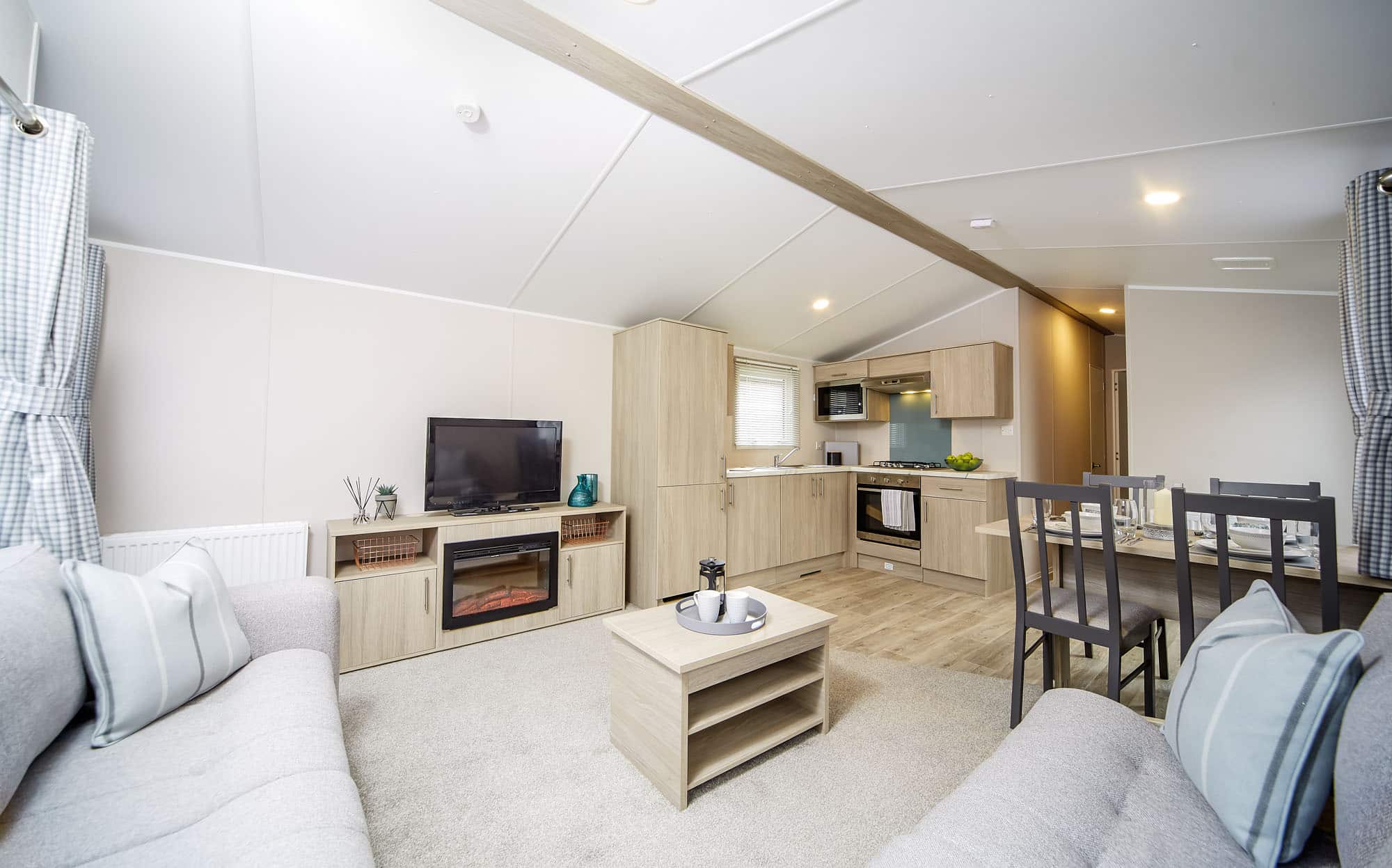 Atlas Caravans offer a great range of UK manufactured leisure homes.
