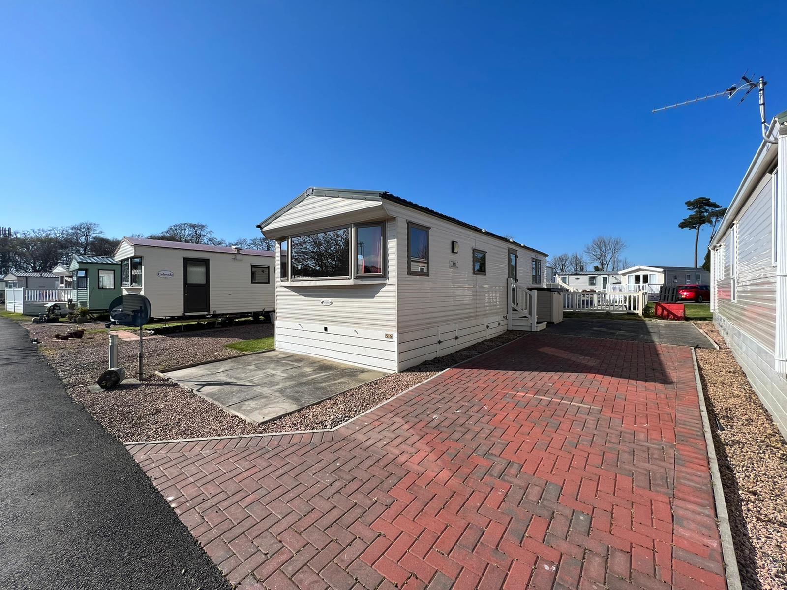 Beautiful Willerby Rio Static + Sea View + Double Block Driveway and ...