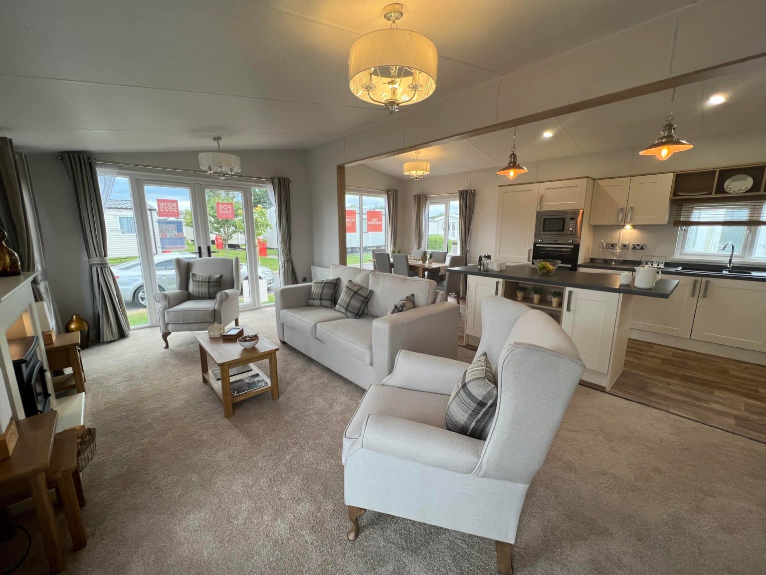 Amble Links is the perfect place to relax and unwind in your own lodge